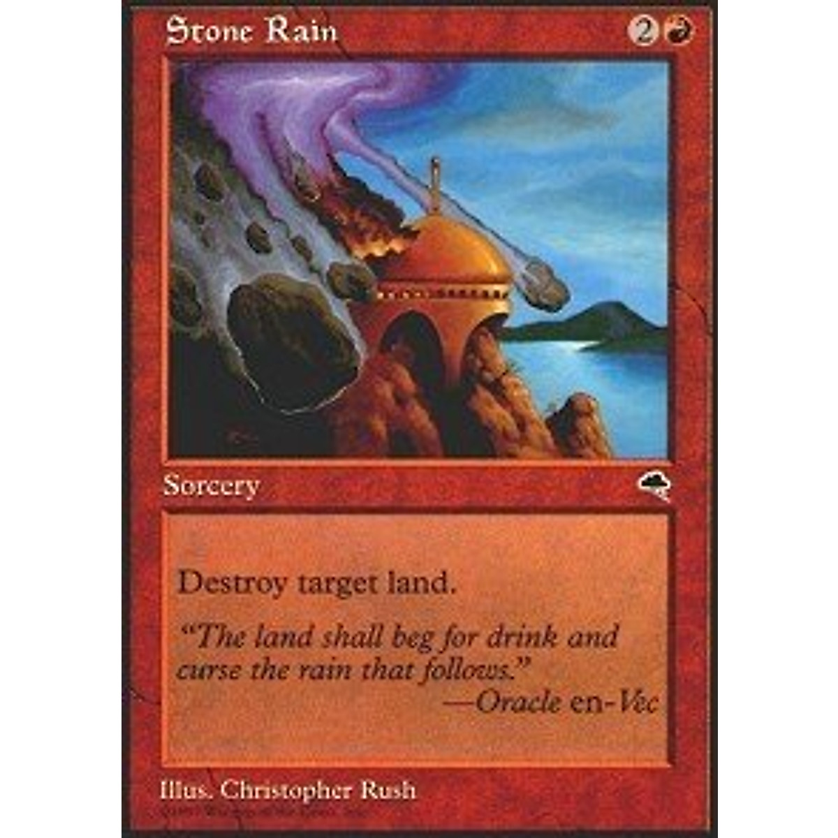 Magic The Gathering - Stone Rain - Tempest
