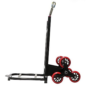 MTYLX Hand Pull Heavy Cart,Folding Trolley Climbing Stair Cart Luggage Trolley Handling Trailer Pull Goods Portable Grocery Cart Suitable for Many Road Surfaces for Luggage, Travel, Auto, Moving and