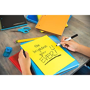 Neenah Astrobrights Bright Color Paper, 8 1/2in. x 11in., 24 Lb, FSC Certified, Solar Yellow, Ream Of 500 Sheets, 21538