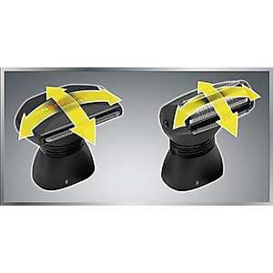 MANGROOMER - ULTIMATE PRO Back Shaver with 2 Shock Absorber Flex Heads, Power Hinge, Extreme Reach Handle and Power Burst