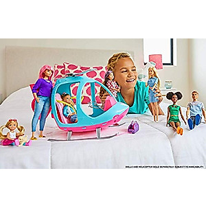 ​Barbie Dreamhouse Adventures Nikki Doll, Brunette, 11.5-Inch, in Green Dress, Gift for 3 to 7 Year Olds