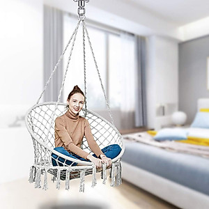 SELEWARE Silent Ball Bearing Swing Hangers, Heavy Duty 360° Rotate Swing Swivel Hook for Wooden Playground Yoga Hammock Chair Rope Punching Bag Porch Tire Web Swing Sets, 1200 Capacity