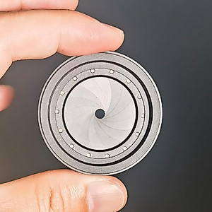 Adjustable Iris Aperture Diaphragm M30 to M37 Iris Aperture Diaphragm Adapter Optical Diaphragm 1.5-26mm Lens Module Adapter Ring PVS-14 PSV14 Optics