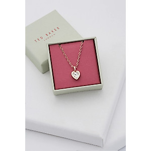 Ted Baker London Hannela Crystal Heart Pendant Necklace for Women