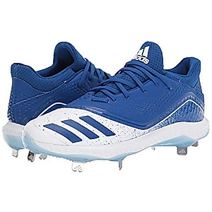 adidas Women's Icon V Bounce Baseball Shoe, Collegiate Royal/Collegiate Royal/Glow Blue, 9 M US