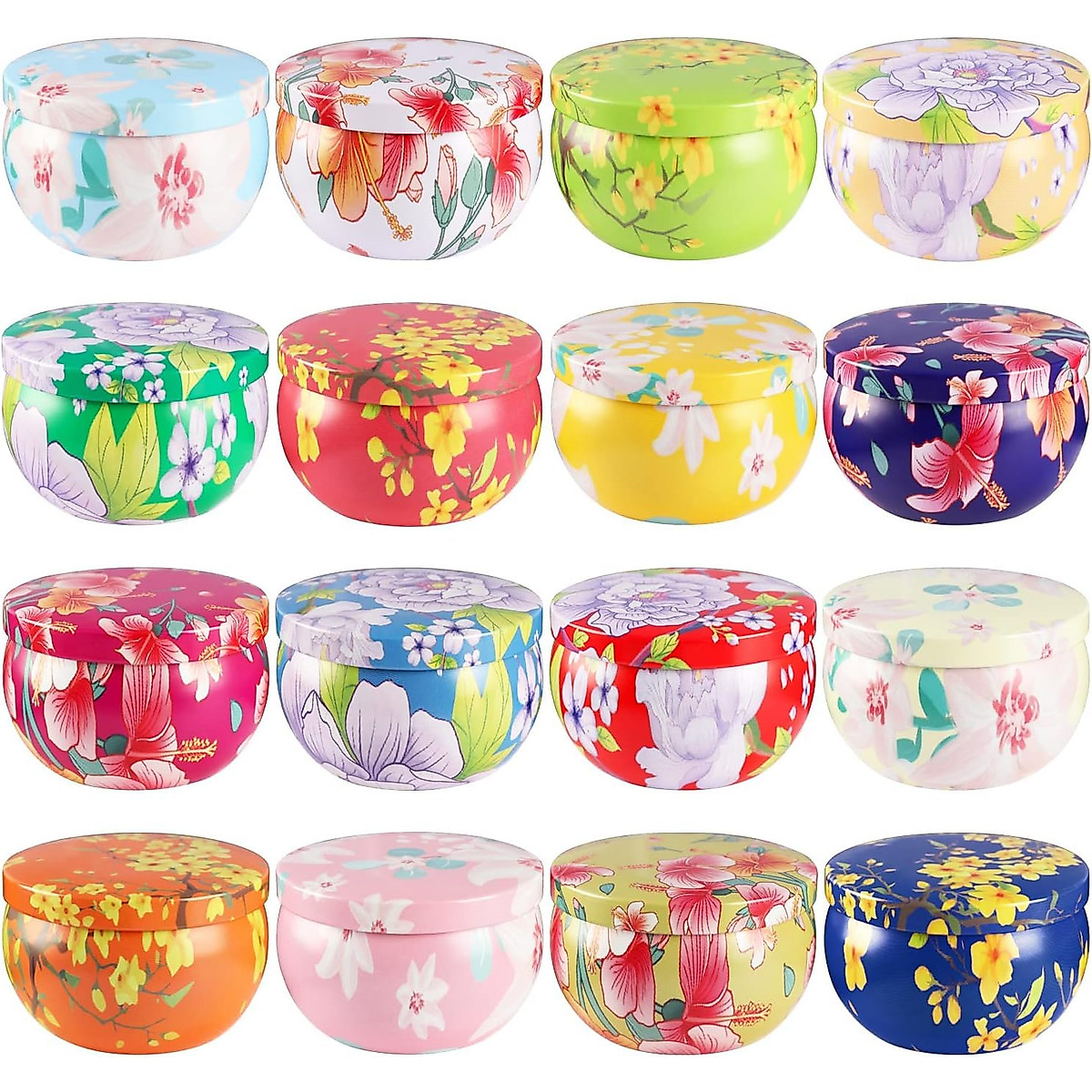 16 Pack Scented Candles, 2.5 oz Aromatherapy Candles for Home Scented, Natural Soy Portable Small Jar Candles Set for Travel, Spa, Bath, Yoga