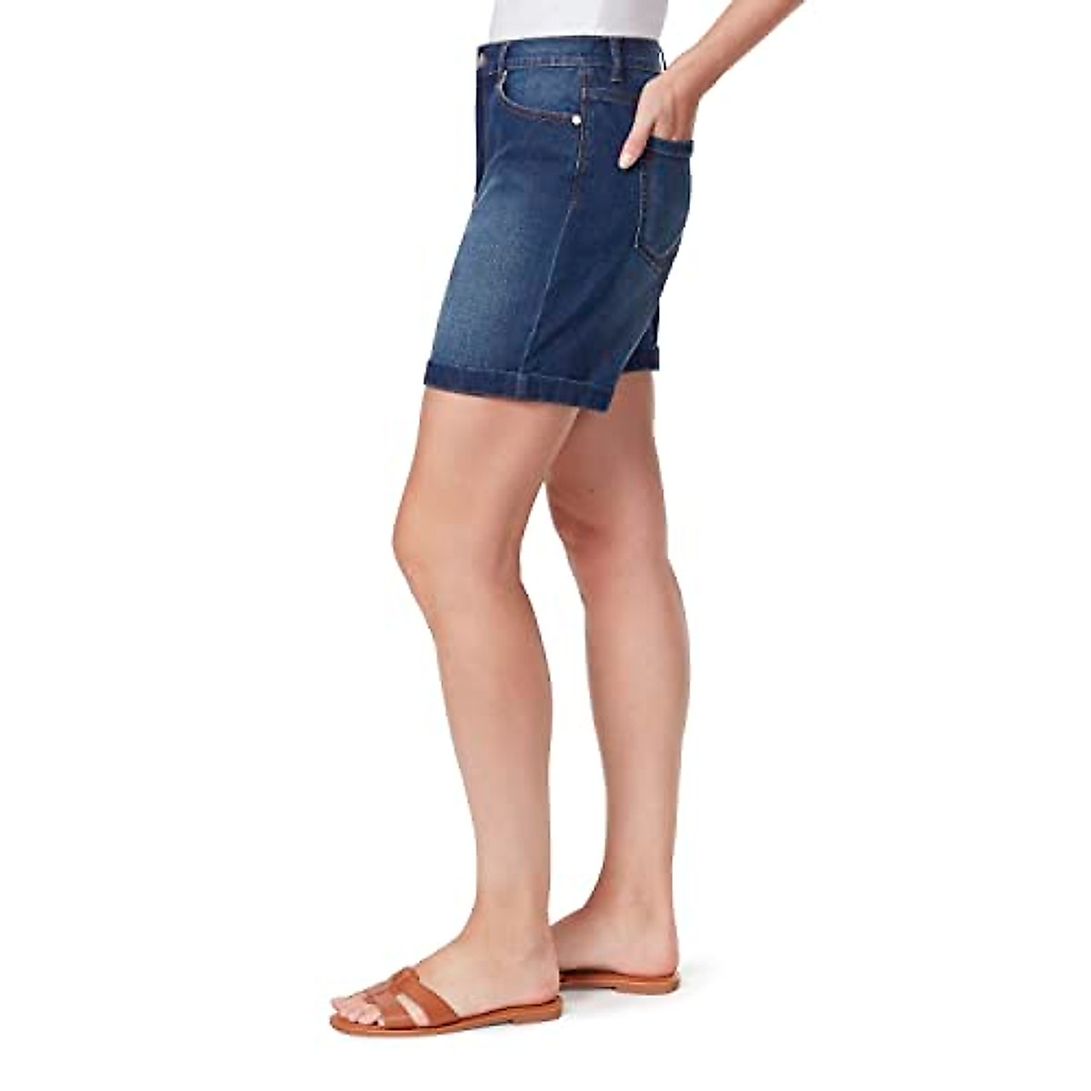 Gloria Vanderbilt Women's Amanda Basic Jean Short, SISIMIUT