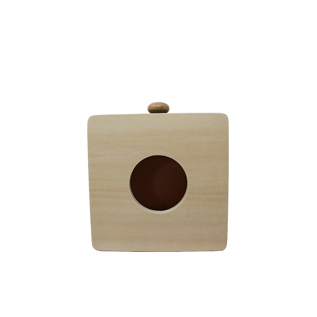 SpeechTeach Montesorri Toys for Baby, Object Permanence Box for Infant, Ball Box, Great for Toddlers and Babies, 2, 3, and 4 Year Olds, Comes with 1 Ball