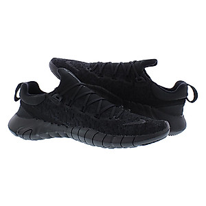 Nike Mens Free Run 5.0 Running Shoes Black/Black Size 10.5