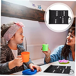 3 Pcs Backgammon Board Travel Backgammon Portable Chess Travel Chess Board Folding Chess Board Set Chess Game Board Set Beginner Chess Board Portable Backgammon Board Chess Supply