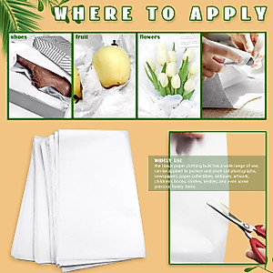 RYKOMO 100 Sheets 24 x 36 Inch Acid Free Archival Tissue Paper Unbuffered No Acid Paper White No Lignin Free Packing Tissue Paper for Preserving Clothing Storage Textiles Present Wrap