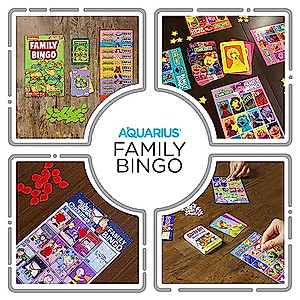 AQUARIUS Teenage Mutant Ninja Turtles Bingo Game - Fun Family Party Game for Kids, Teens and Adults - Entertaining Family Game Night Gift - Officially Licensed TMNT Merchandise - Ages 6 and Up