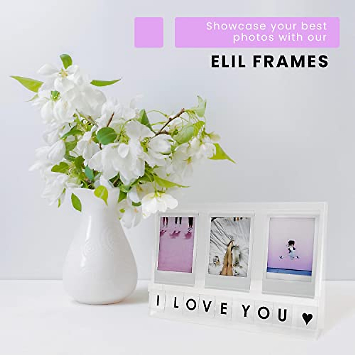 Instax Frame for Fujifilm Instax Mini Film Accessories, Acrylic instax Mini Frame for instax Wide fujifilm instax evo instax Mini 7 Film instax Mini 40 Film instax Wide 300 instax Accessories