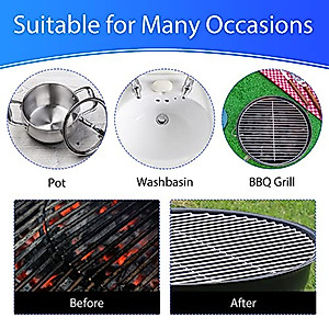 BenMountain Pumice Stone for  Toilet Cleaning, BBQ Grills Cleaning and Remove Water Rings Stains on Toilets Bowls, Bathtubs, and Pool Shower Tiles (1)