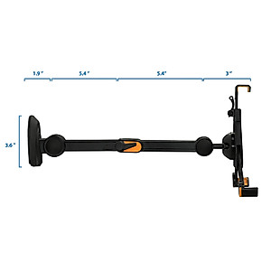 Mount-It! Universal Tablet Wall Mount for iPad | Kitchen Tablet Wall Mount | Tablet Stand for iPad, Galaxy Tab, Fire & 8.9-10.4 Inch Tablets (MI-1401)