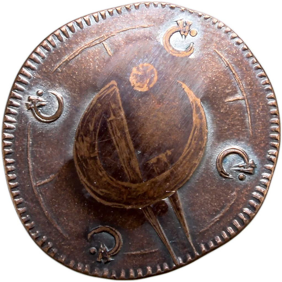 Mistborn Coin Vin's Flattened Clip