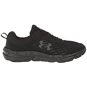 Under Armour Men's Charged Assert 10 Camo Running Shoe, (001) Black/Black/Pitch Gray, 11