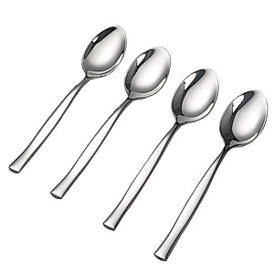 Idotry 12-Piece Stainless Steel Dinner Spoons, 7.96 Inches