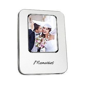 32GB Storage USB Flash Drive 3.0 with Tin Case/Box Set of 5 Thumb Drive Package. Flash Drive and Case for Weddings, Memories, Videos Perfect for Professional Photographers (Memories Label)