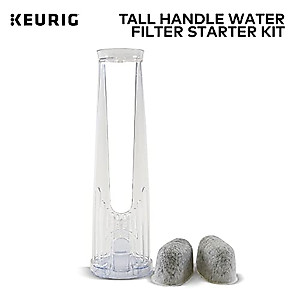 Keurig Tall Handle Water Filter Starter Kit, Comes with Handle and 2 Replacement Water Filters, Compatible with Select Keurig Coffee Makers