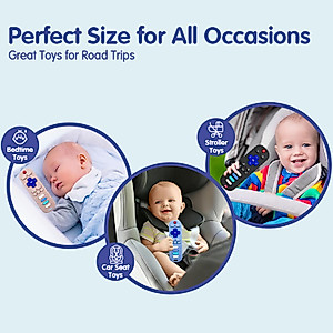 Silicone Baby Remote Teether Toys,Teether Remote Control Toy Teething for Baby,Teething Toys for Babies(Black)