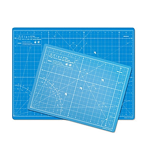 Elan Cutting Mat A3 Blue, 5-Ply Craft Mat, Self Healing Cutting Mat 18x12, Craft Cutting Board, Art Mat, Imperial Sewing Mat, Quilting Mat, Hobby Mat, for Sewing, Quilting, Quilting supplies