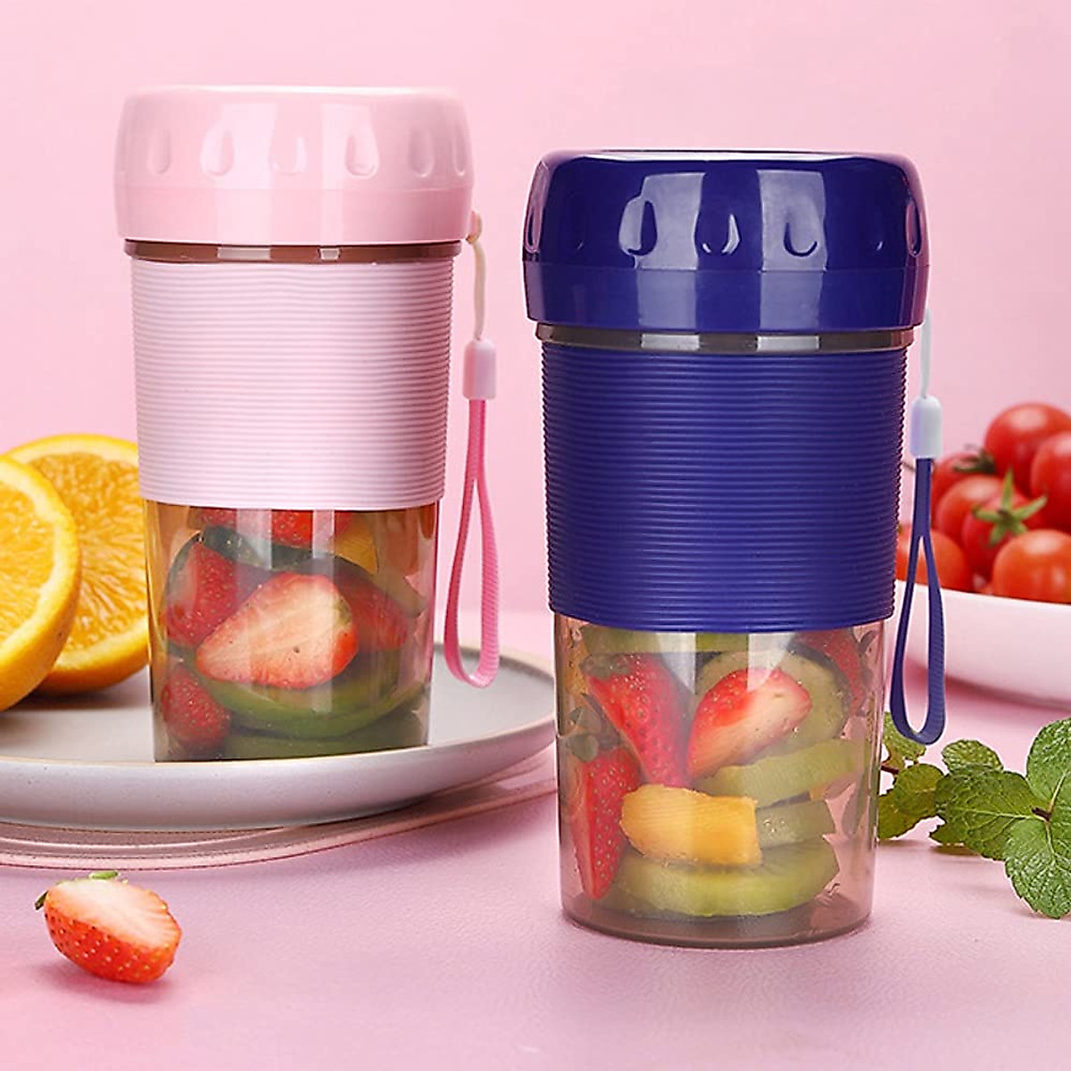 Electric Juicer Small Fruit Food-Blender Mini Food Processor 300ML Blender Electric Kitchen Mixer Juicer Fruit