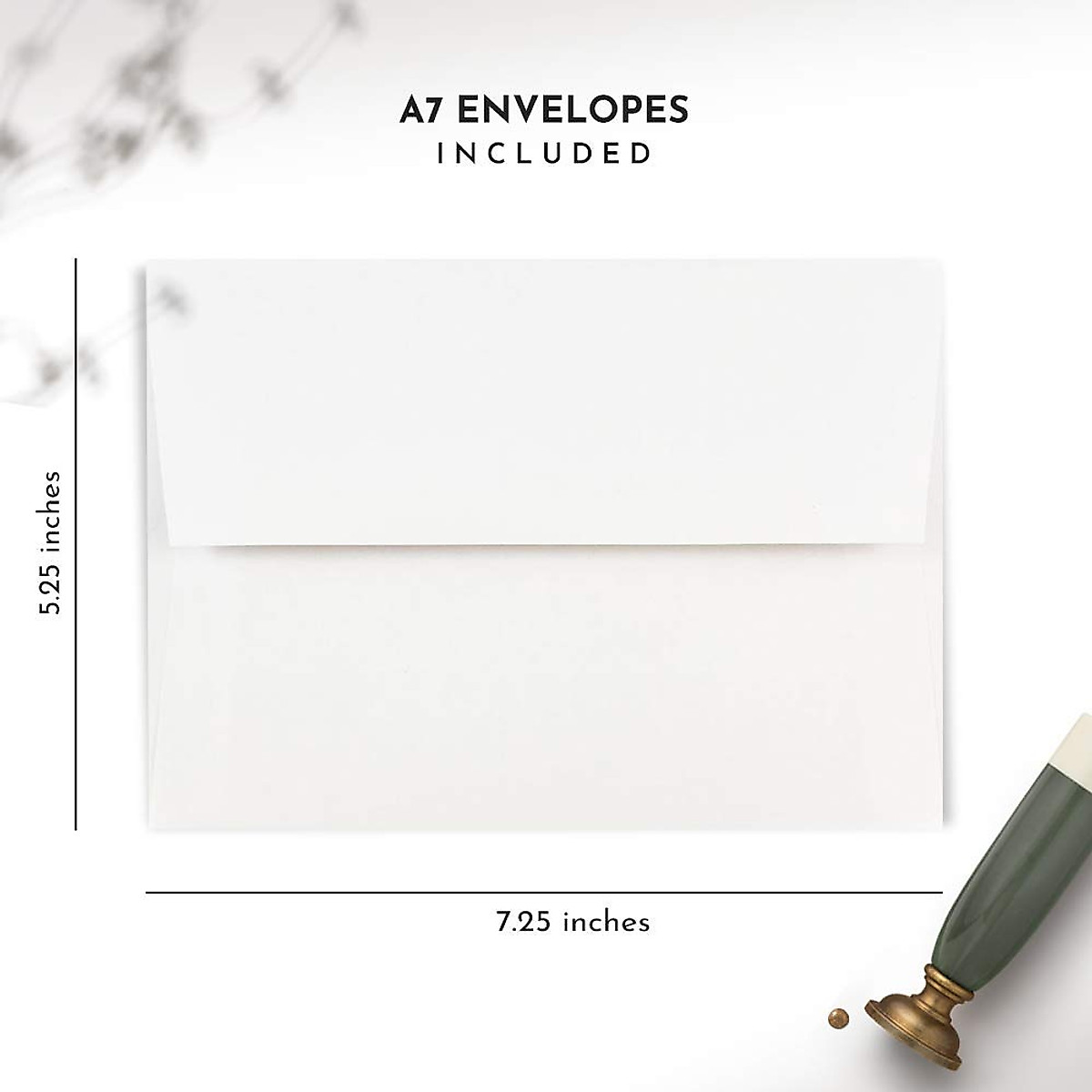 Baby Shower Invitations Set for Boys - 25 Blank Fill-in Invites with Envelopes, Books for Baby, Diaper Raffle, and Thank You Cards - Blue Watercolor