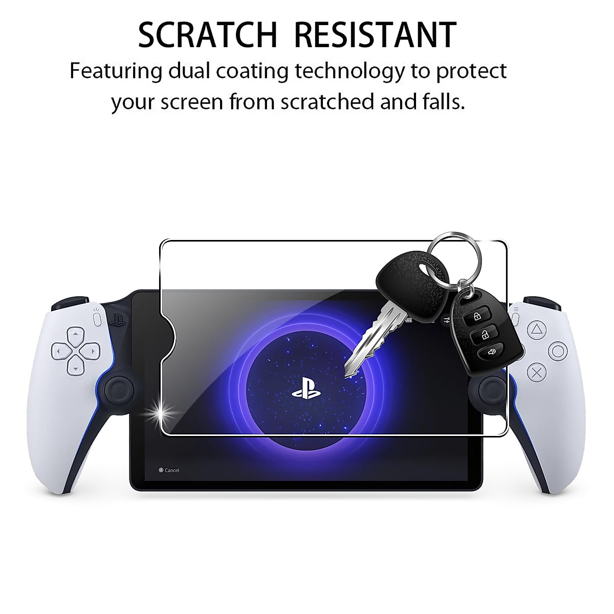 for NS Switch 2 Screen Protector-HD Tempered Glass Crystal Clear,Anti-Scratch,Bubble Free only for NS Switch 2(2 PACK)