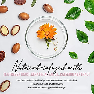 immetee 2 in 1 Shampoo & Conditioner for Wig, Soak & Rinse Wig Shampoo for Human and Synthetic Hair, Prolong Wig life. 300ml/10.1fl oz (For Natural Wigs)