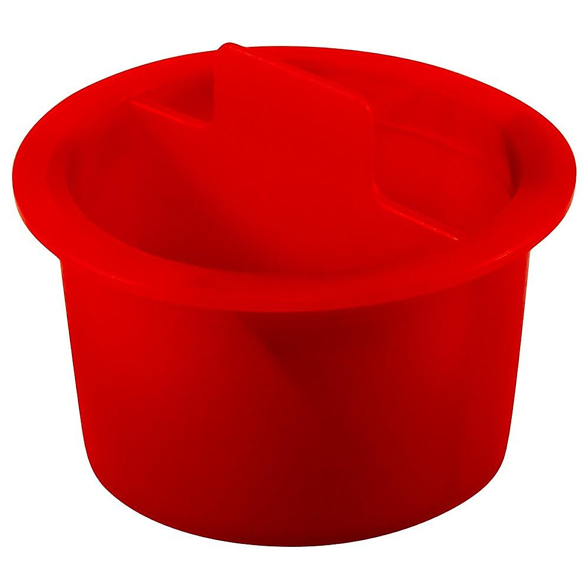 Caplugs CPT-12 CPT Series – Plastic Center Pull-Tab Tapered Plug, 50 Pack, Red LD-PE, Cap OD 1.12" x Plug ID 0.973" Hole Protection, Leak Prevention, Masking, Painting, Powder Coating (ZCPT12Q1)