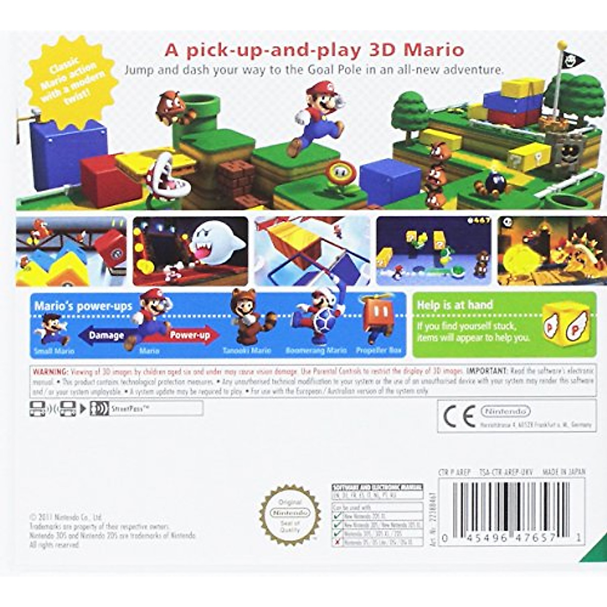 Nintendo Selects - Super Mario 3D Land (Nintendo 3DS)