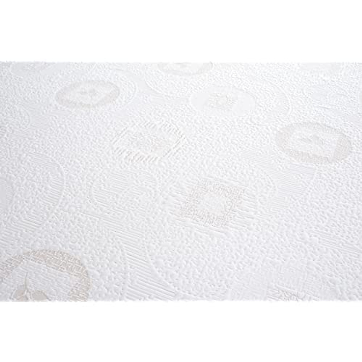 AC Pacific Herbal Fusion Collection Green Tea Infused Polyester Memory Foam Mattress Made in USA, Queen Deluxe, White