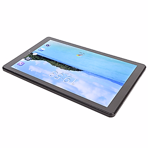 DAUERHAFT WiFi Tablet Dual Box Speakers 10.1 Inch Digital Tablet 4GB RAM 64GB ROM 8 Core 2 in 1 for Reading Games (US Plug)