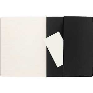 Moleskine Cahier Journal, Soft Cover, XXL (8.5" x 11") Ruled/Lined, Black, 120 Pages (Set of 3)