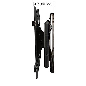 THE MOUNT STORE TV Wall Mount for TCL 55" Class LED 5 Series 2160p Smart 4K UHD TV with HDR Roku Model 55S525 TV VESA 400x200mm Maximum Extension 26 inches