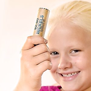 250 Coin Wrappers - Assorted Sizes - 100 Quarters, 50 Pennies, 50 Nickels and 50 Dimes - Made in USA - Durable Preformed Paper Tubes