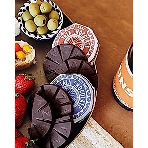 Taza Chocolate Organic Mexicano Disc Stone Ground, Variety Pack, 1.35 Ounce (8 Count), Vegan