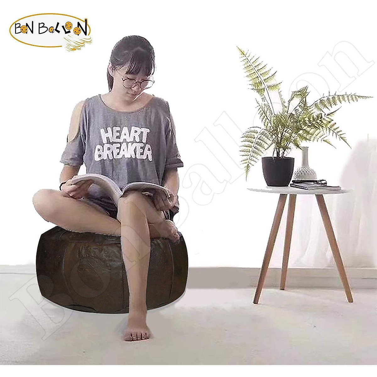 Authentic Ottoman Pouf Pouffe Poufs Footstool Egyptian Moroccan Morocan Handmade Genuine Leather Unstuffed Living Room Decor Floor Cushion Foot Stool Arabian Arabic Style Otoman Ottomans Turkish Poof