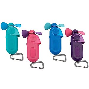 MISTING CARABINER FAN by O2COOL MfrPartNo FMS0003
