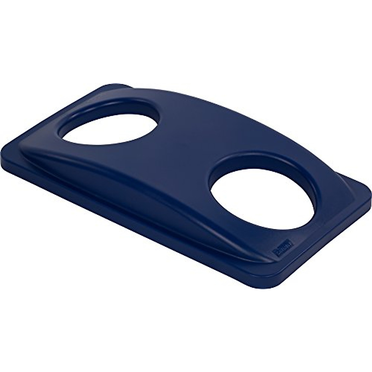 Carlisle FoodService Products 342027REC14 TrimLine Plastic Bottle/Can Recycle Lid, 12" Length x 12" Width x 6" Height, Blue, for 343023REC and 342015REC Containers