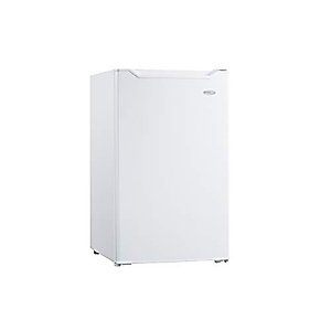 Danby DCR044B1WM-6 4.4 Cu.Ft. Compact Refrigerator with Chiller-Mini Fridge for Bar, Dorm, Basement, Den, Kitchen, Living Room, White
