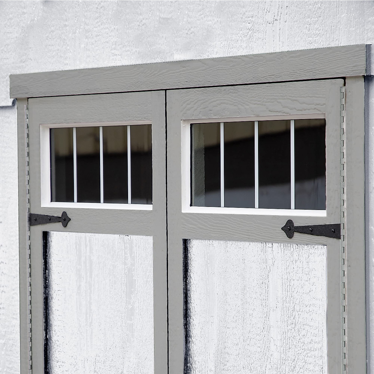 Handy Home Products Beachwood 8x12 Do-it-Yourself Wooden Storage Shed Tan