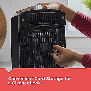 BLACK+DECKER 2-Slice Extra-Wide Slot Toaster, Square, Black, T2569B