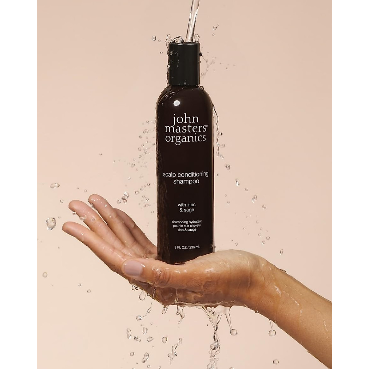 John Masters Organics 2-in-1 Shampoo & Conditioner for Dry Scalp with Zinc & Sage 16 oz