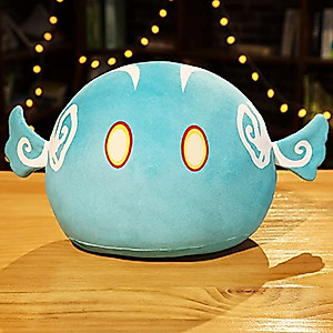 Plush Pillow Slime Anemo Element Anime Plushie 14" Cosplay Props Collection Soft Stuffed Doll Gift for Fans