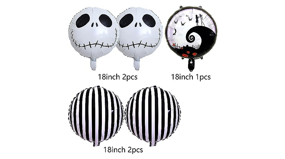Spooky Halloween Skull Balloon Garland Kit