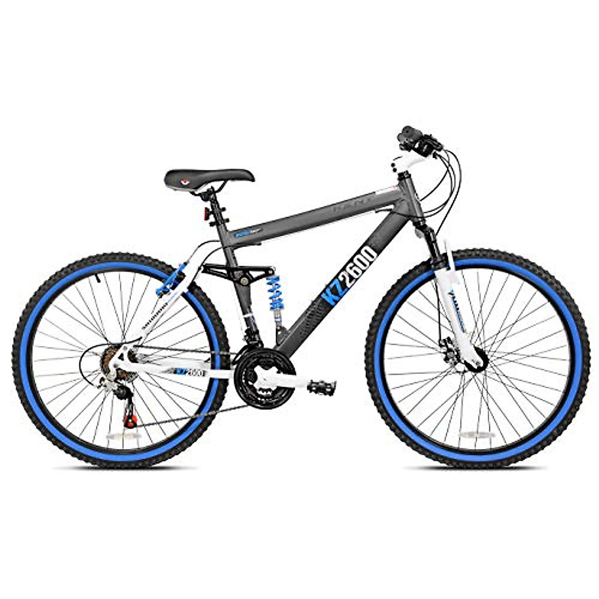 Kent International KZ2600 Dual-Suspension Mountain Bike, 26-Inch
