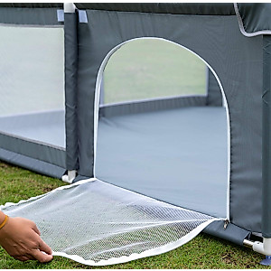 Gaorui Large Kids Baby Ball Pit - Portable Indoor Outdoor Baby Playpen Toddlers Children Safety Play Yard Fun Activities Popular Toys (Not Includes Balls)