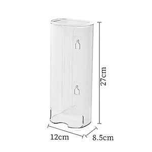 Grocery Plastic Bag Dispenser Holder, Sock Underwear Organizer Wall Mount Multifunctional Bag Saver Kitchen Small Storage Holder for Storing Socks Ties Plastic Bag